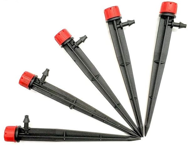 10-Pcs Adjustable Dripper With Stake - IONEX AGRO TECHNOLOGY