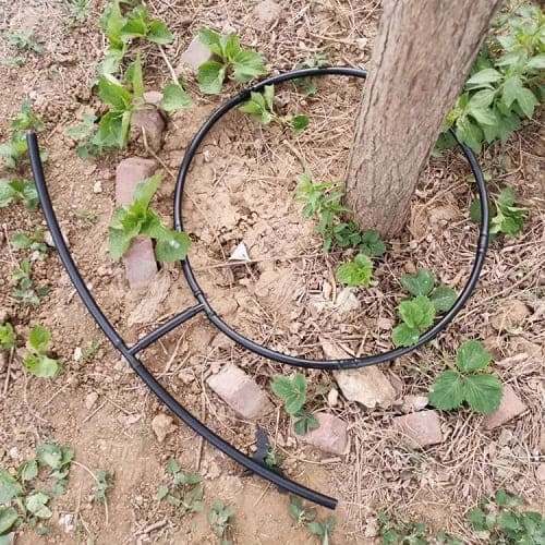 Inline Drip LDPE Pipe (100 feet) with Round Emitter, 30cm, 0.8mm ...