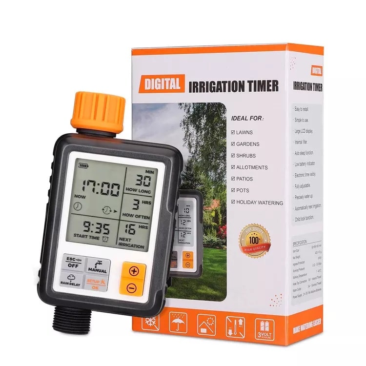 Automatic Irrigation Timer for Garden Watering Program Controller - IONEX AGRO TECHNOLOGY