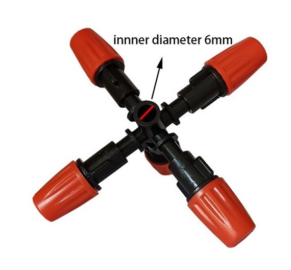 Hanging Five-Way Misting Fogger Set for Garden Irrigation - IONEX AGRO ...