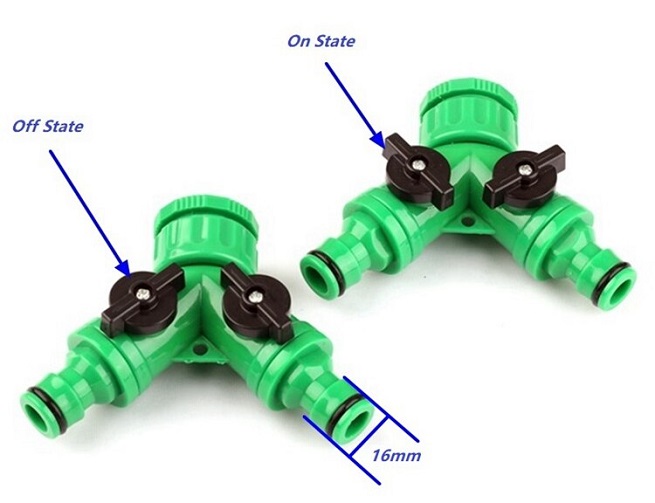Two Way Splitter Connector, Y-Type Quick Tap Connector - IONEX AGRO ...